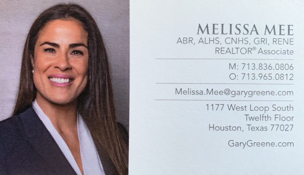 MELISSA MEE - Updated May 2025 - Contact Agent - 1177 West Loop S ...