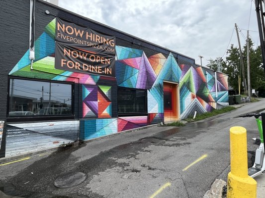 FIVE POINTS MURAL - Public Art - 1012 Woodland St, Nashville, TN - Yelp