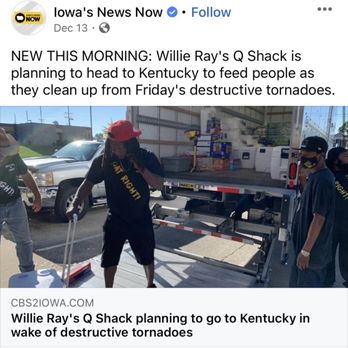 WILLIE RAYS Q SHACK - Updated August 2025 - 24 Reviews - 288 Blairs Ferry Rd NE, Cedar Rapids ...