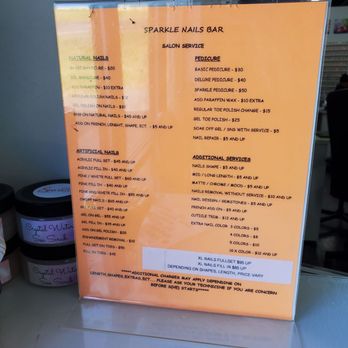 SPARKLE NAIL BAR - Updated January 2026 - 109 Renee Ford Rd, Locust ...