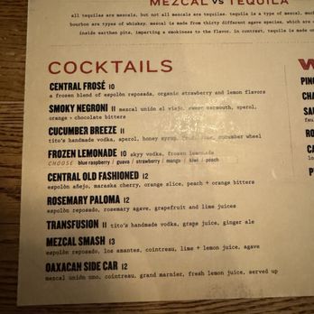 CENTRAL TACO AND TEQUILA - Updated March 2025 - 499 Photos & 429 ...