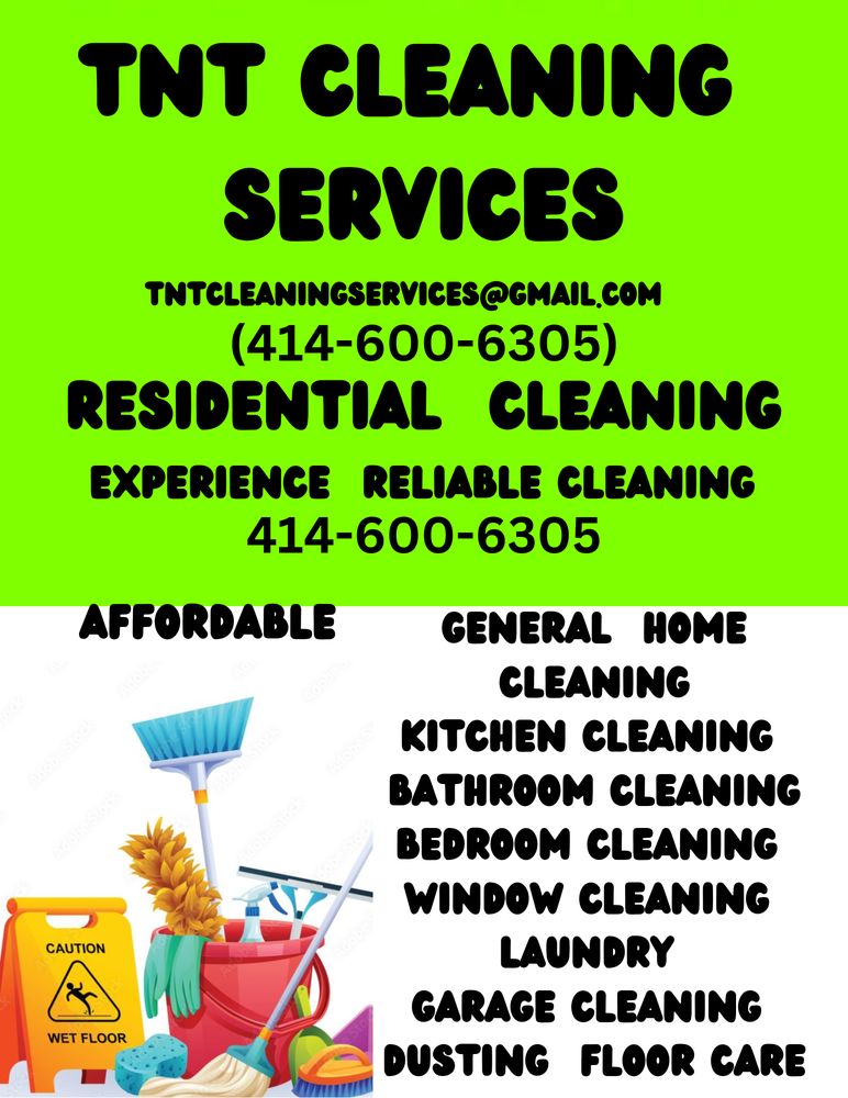 TNT CLEANING SERVICES - Milwaukee, Wisconsin - Home Cleaning - Phone ...