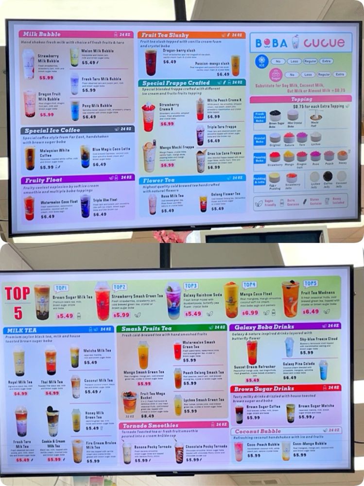 BOBA CUCUE - Updated July 2025 - 119 Photos & 46 Reviews - 8225 N ...