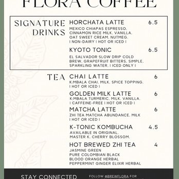 FLORA COFFEE - Updated June 2025 - 38 Photos & 34 Reviews - 3300 W ...