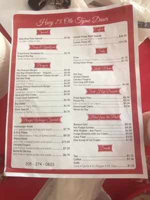 HWY 75 OLE TYME DINER - Updated June 2025 - 26032 AL-75, Oneonta ...