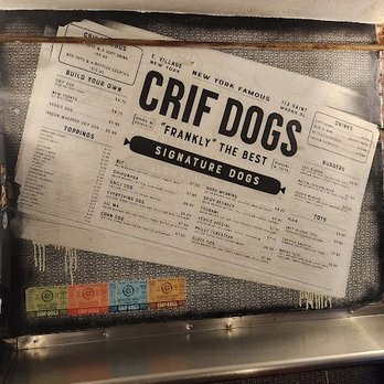 CRIF DOGS - Updated July 2025 - 1521 Photos & 2182 Reviews - 113 Saint ...