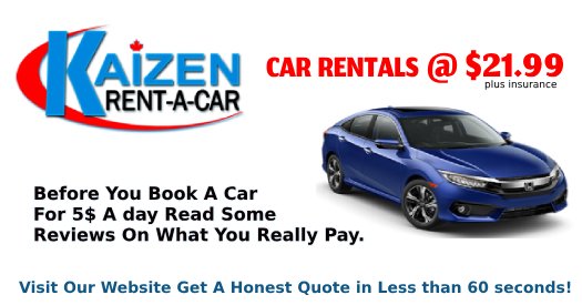 KAIZEN RENT A CAR - Updated December 2025 - 14 Reviews - 29 Pemican ...