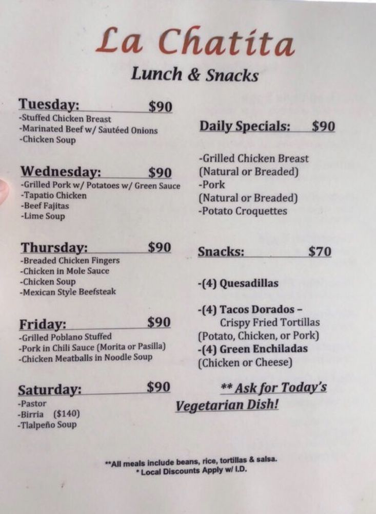 LA CHATITA in Calle Jesus Martinez Ross 24, Isla Mujeres, Quintana Roo ...