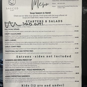 SAUCED BY ALFARO - Updated March 2025 - 86 Photos & 68 Reviews - 115 N ...
