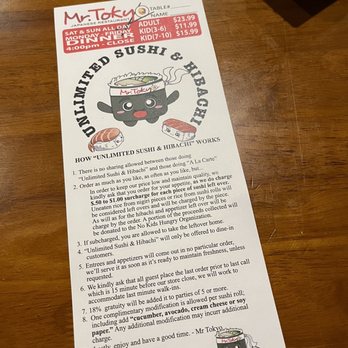 MR TOKYO JAPANESE RESTAURANT - Updated February 2025 - 1052 Photos ...