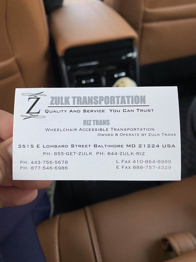 ZULK TRANSPORTATION - Updated December 2025 - 87 Photos & 68 Reviews ...