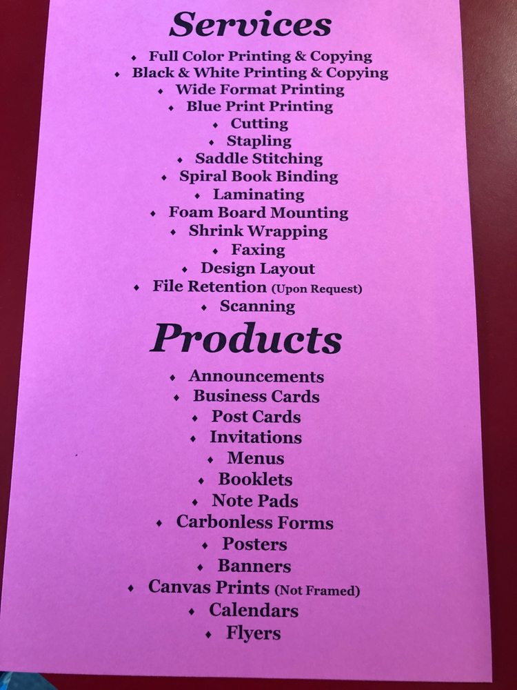 PRINT & COPY SHOP - Updated October 2025 - 8888 E 10th St, Indianapolis ...