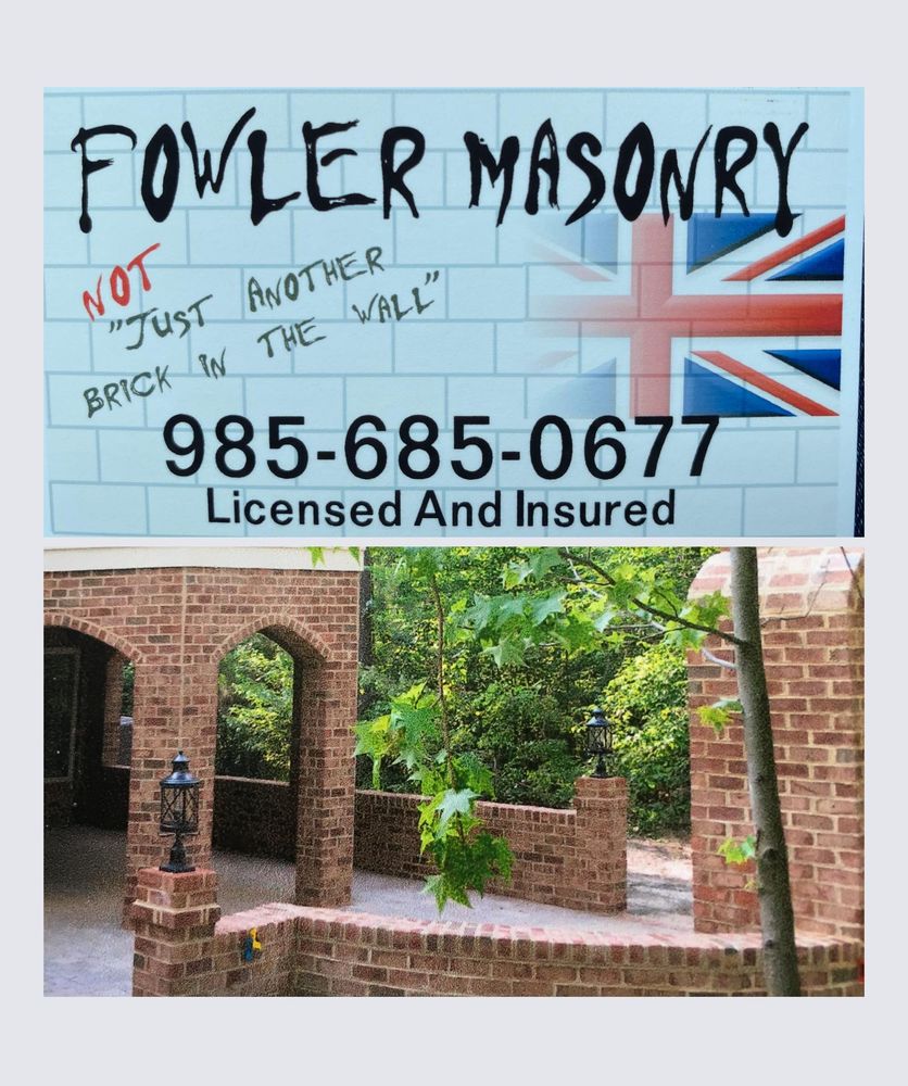 FOWLER MASONRY - Updated December 2025 - Request a Quote - 38 Photos ...