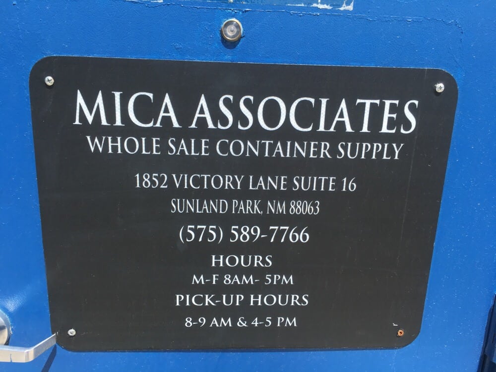 MICA ASSOCIATES CONTAINER SUPPLY - Updated April 2025 - 11 Photos ...