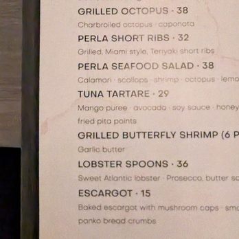 PERLA OYSTER BAR AND GRILL - Updated January 2026 - 106 Photos & 33 ...