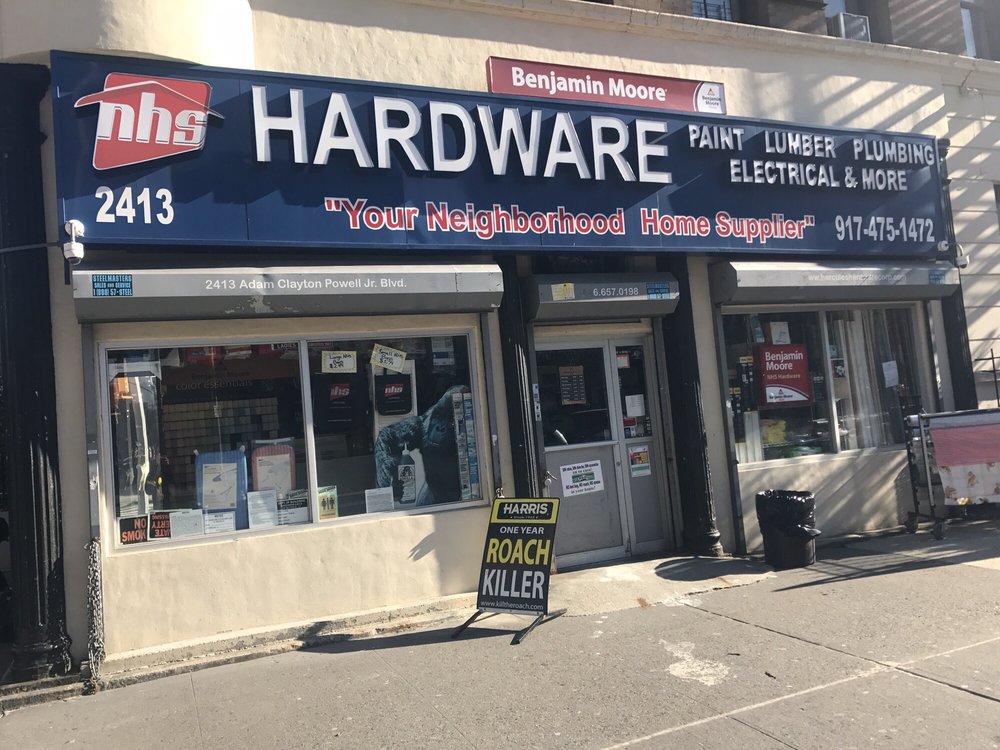 NHS HARDWARE - Updated October 2025 - 2413 Adam Clayton Powell Jr Blvd ...
