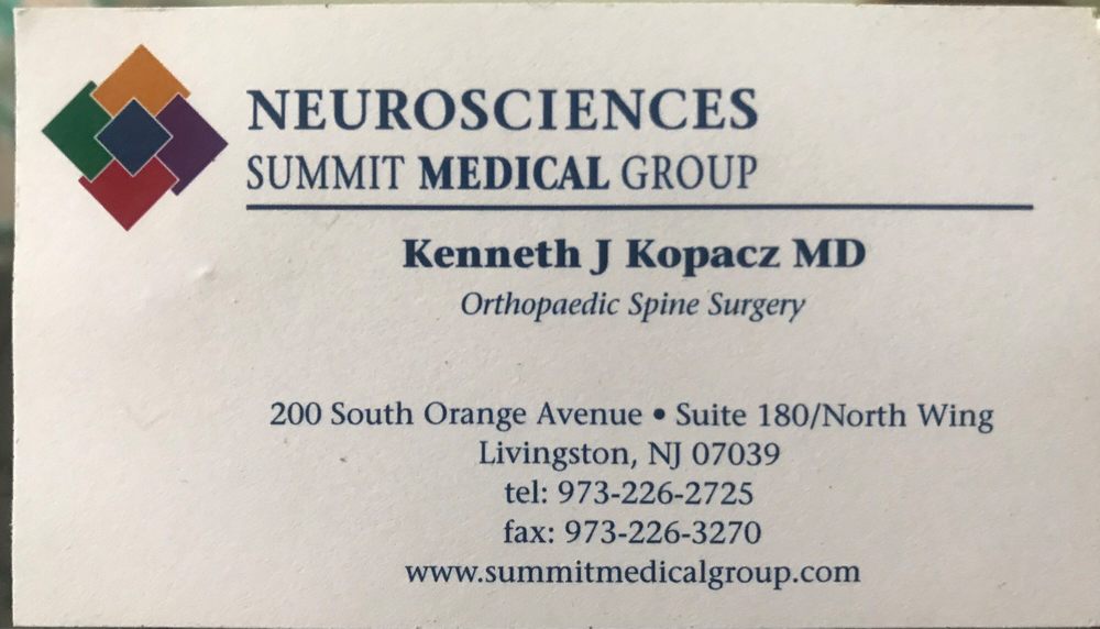 KENNETH J KOPACZ - Updated April 2025 - 200 S Orange Ave, Livingston ...