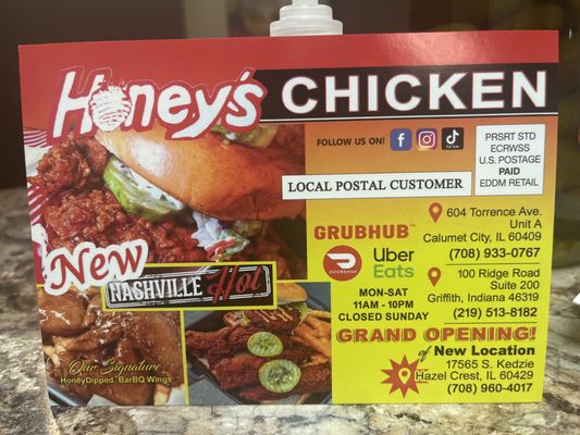 HONEY’S CHICKEN & CATERING - Updated March 2024 - 17565 S Kedzie, Hazel ...
