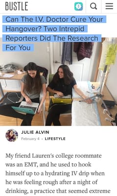 THE IV DOC - Updated January 2026 - 18 Photos & 61 Verified Reviews - New York, New York - IV ...