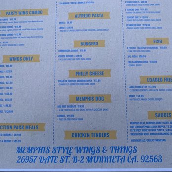 MEMPHIS STYLE WINGS & THINGS - Updated December 2025 - 76 Photos & 130 ...