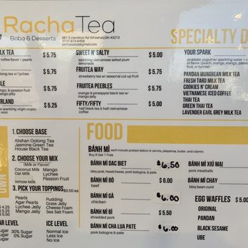 RACHA TEA BOBA AND DESSERTS - Updated August 2025 - 74 Photos & 29 ...