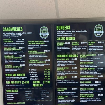 BURGER ONE - Updated July 2025 - 13 Photos - 4034 La Grande Princess ...