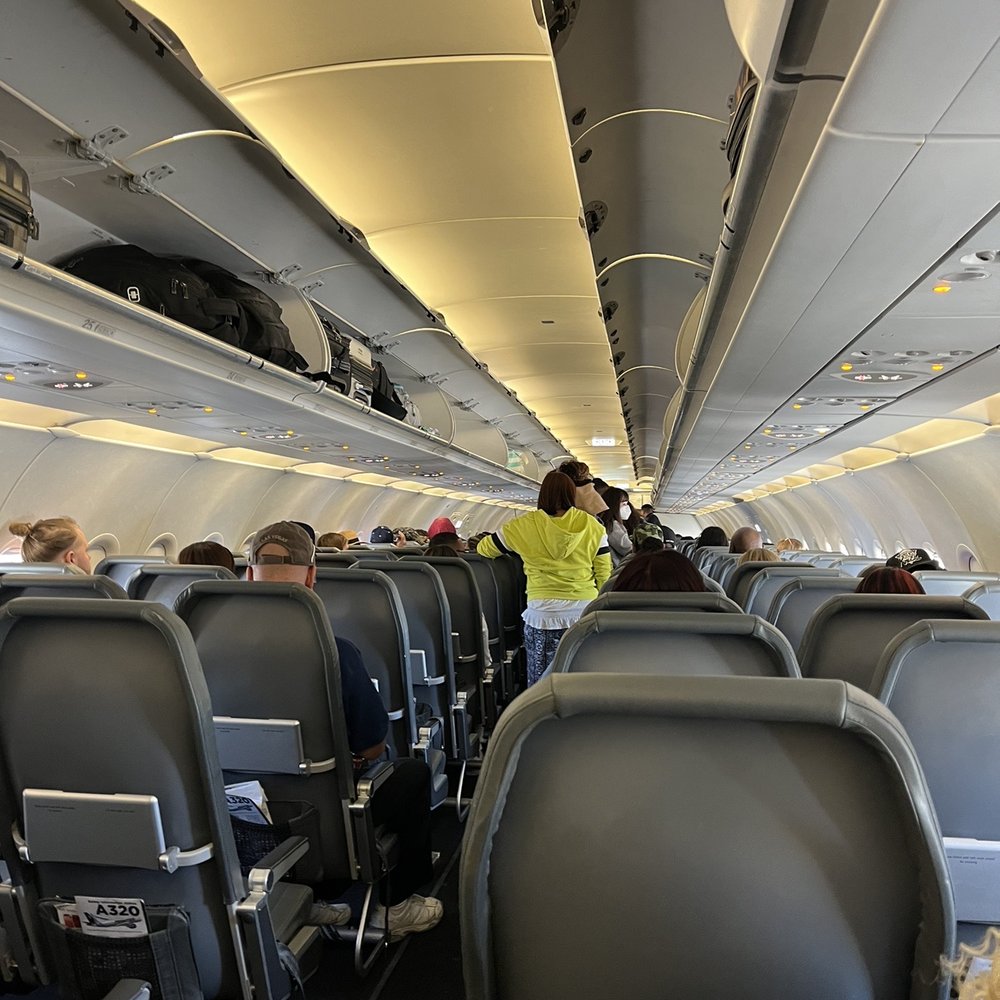 Frontier Airlines Inside A320