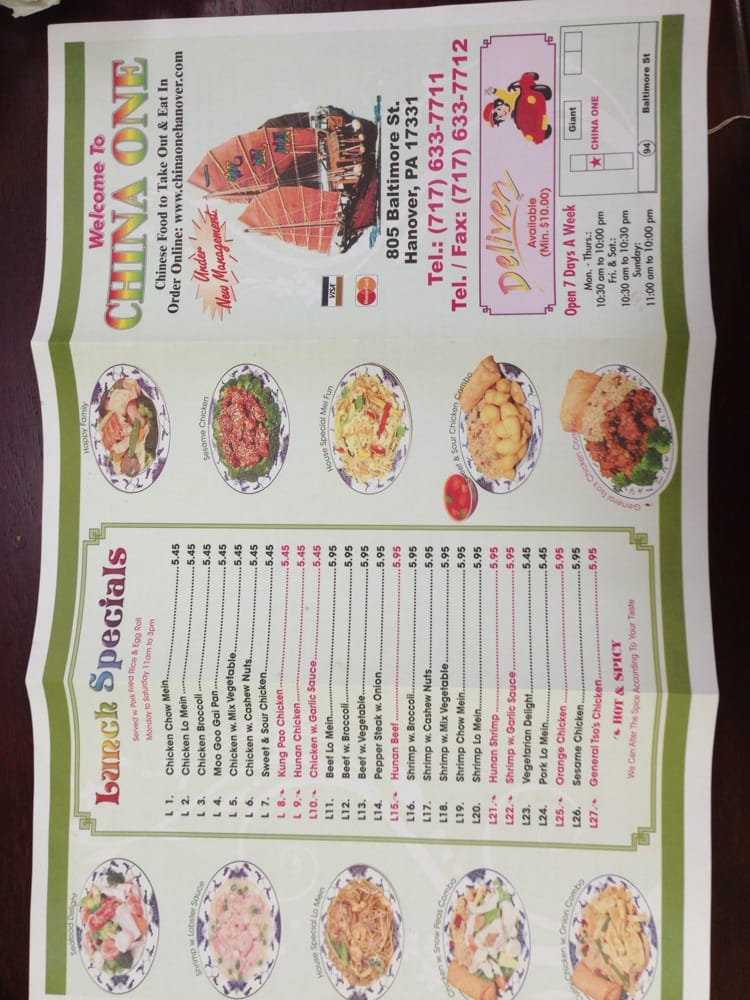 CHINA ONE - Updated December 2025 - 17 Reviews - 805 Baltimore St ...
