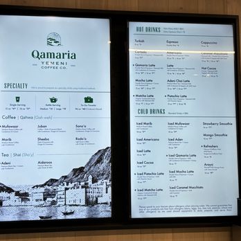 QAMARIA YEMENI COFFEE - Updated March 2025 - 179 Photos & 73 Reviews ...