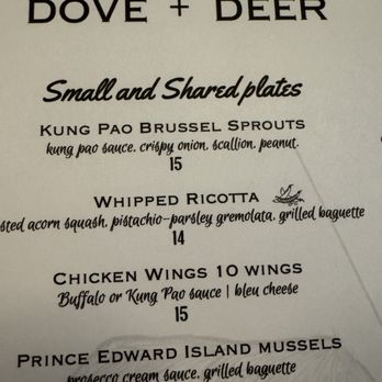 DOVE + DEER - Updated January 2025 - 192 Photos & 157 Reviews - 32 Dove ...