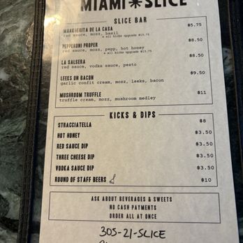 MIAMI SLICE - Updated June 2025 - 636 Photos & 384 Reviews - 1335 NE ...