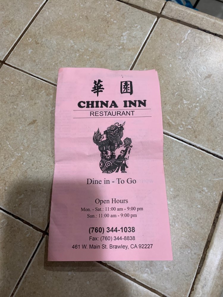 CHINA INN RESTAURANT - 26 Photos & 49 Reviews - 461 W Main St, Brawley ...