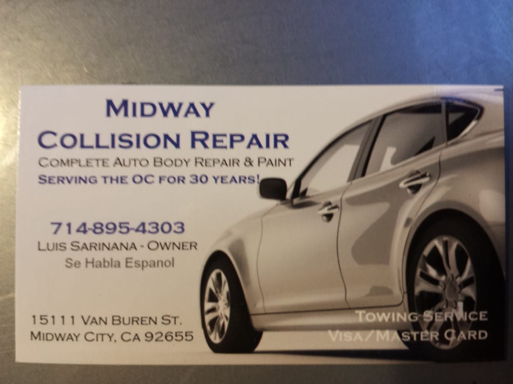 MIDWAY COLLISION & REPAIR - Updated October 2025 - 15111 Van Buren St ...