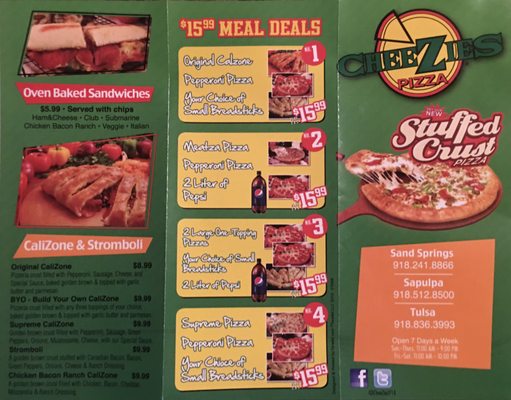 CHEEZIE’S PIZZA - Updated October 2025 - 3118 E Pine St, Tulsa ...