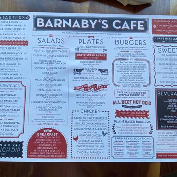 BARNABY’S CAFE - Updated April 2025 - 1123 Photos & 837 Reviews - 1801 ...