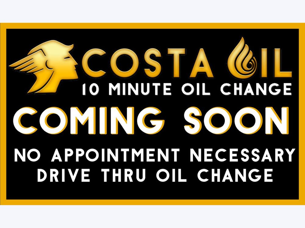 COSTA OIL - 10 MINUTE OIL CHANGE - Updated January 2026 - 16514 ...