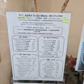 AKIRA JAPANESE RESTAURANT - Updated August 2024 - 2023 Photos & 272 ...