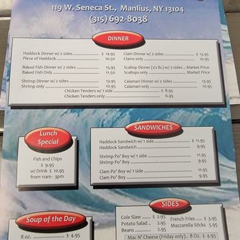 MANLIUS FISH FRY - Updated August 2025 - 14 Photos & 14 Reviews - 119 W ...
