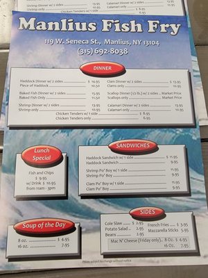 MANLIUS FISH FRY - Updated August 2025 - 14 Photos & 14 Reviews - 119 W ...