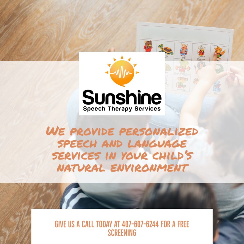 SUNSHINE SPEECH - Updated April 2025 - Kissimmee, Florida - Speech ...