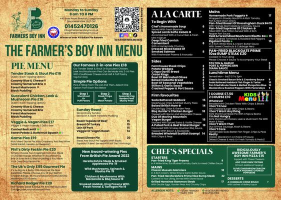 FARMERS BOY INN - Updated July 2025 - Ross Road, Longhope ...