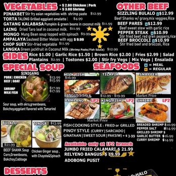 LUTONG PINOY FILIPINO CUISINE - Updated January 2025 - 195 Photos & 78 ...