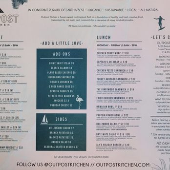OUTPOST KITCHEN - Updated August 2024 - 988 Photos & 523 Reviews - 3420 ...