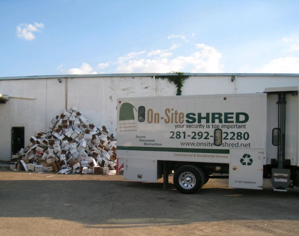 ON-SITE SHRED - Updated December 2025 - 37 Photos - Houston, Texas ...