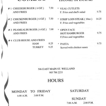 WELLAND CAFE - Updated January 2026 - 506 E Main St, Welland, Ontario ...