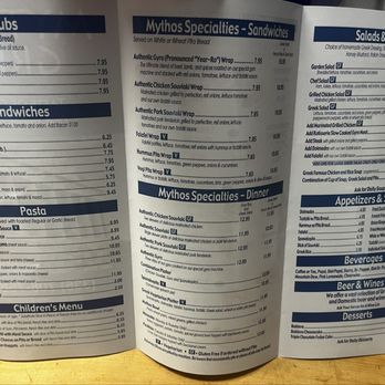 MYTHOS GRILL - Updated December 2025 - 28 Photos & 21 Reviews - 3900 ...