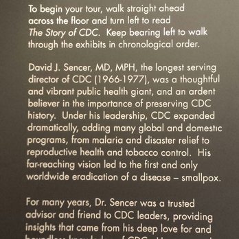 DAVID J SENCER CDC MUSEUM - Updated October 2025 - 193 Photos & 31 ...