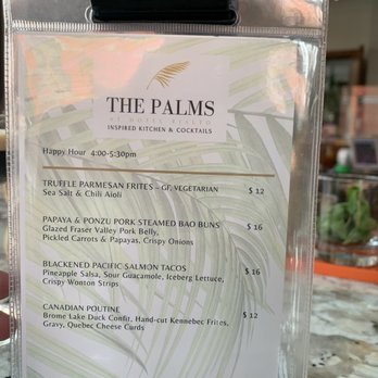 THE PALMS, INSPIRED KITCHEN & COCKTAILS - Updated December 2025 - 34 ...