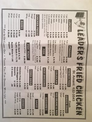 LEADER’S FRIED CHICKEN - Updated September 2025 - 30 Reviews - 44014 ...