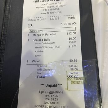 168 CRAB & KARAOKE - Updated October 2025 - 162 Photos & 98 Reviews ...